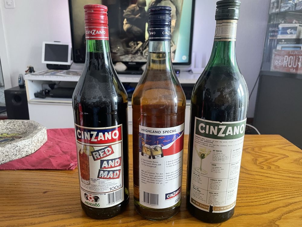 CINZANO ROSSO BIANCO & EXTRA DRY Vintage Collection Vermouth (Neu (gemäss Beschreibung)) in ...