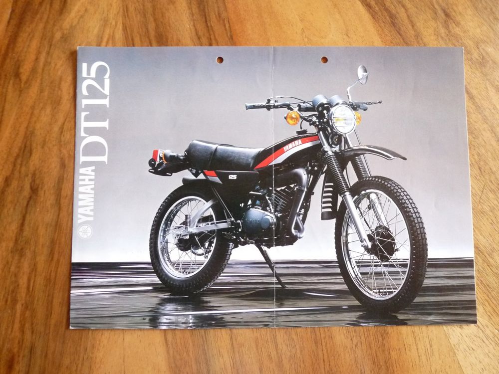 Yamaha DT 125 MX Prospekt (CH-Version) (Gebraucht) in Huttwil für CHF 17 – mit Lieferung auf ...