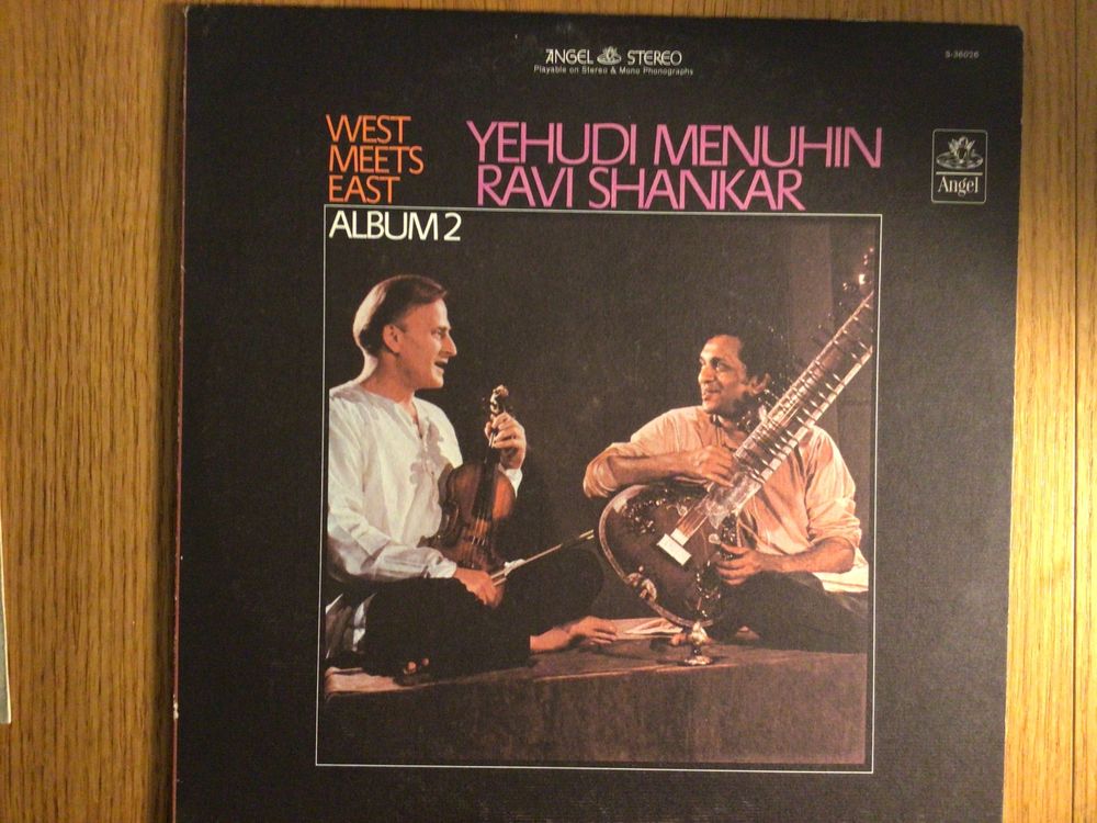 YEHUDI MENUHIN & RAVI SHANKAR, West meets East,Vo2, LP, 1979 | Kaufen auf Ricardo