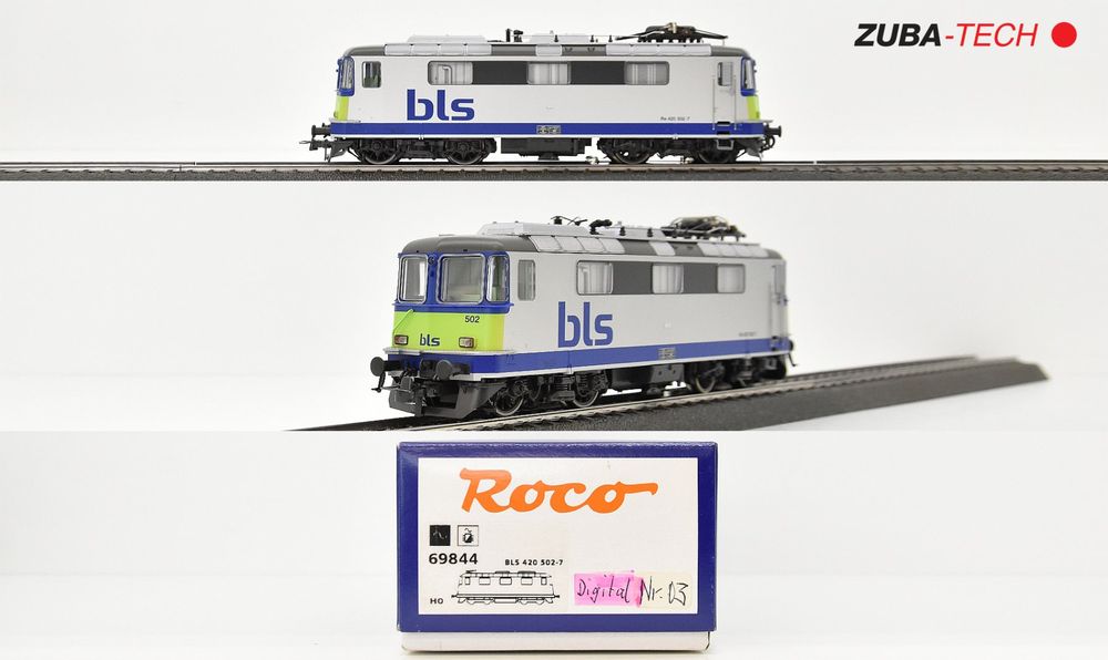 Roco 69844 E-Lok Re 420.5 der BLS, H0 WS Digital mit OVP | Kaufen auf ...