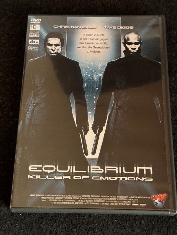 Equilibrium Killer of Emotions DVD DE/EN | Kaufen auf Ricardo