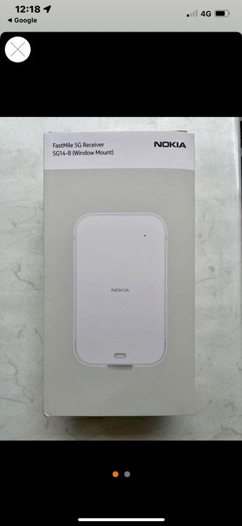 NOKIA FastMile 5G Receiver 5G14-B(Windows Mount (Gebraucht) in Buch b ...
