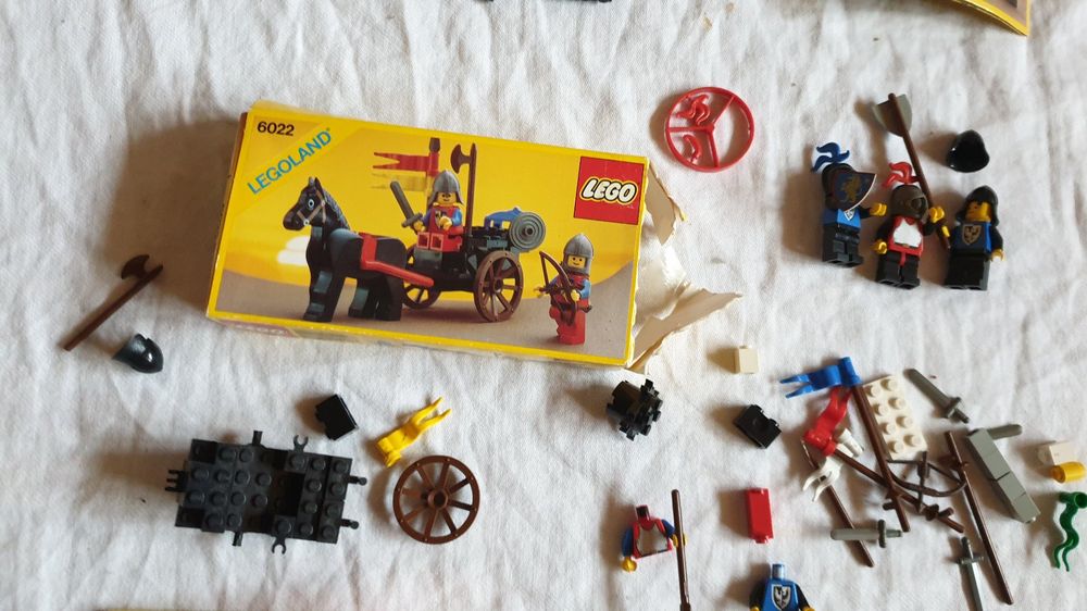 LEGO System Castle Ritter Burgen 6061 6030 6022 80er 90er (Gebraucht ...