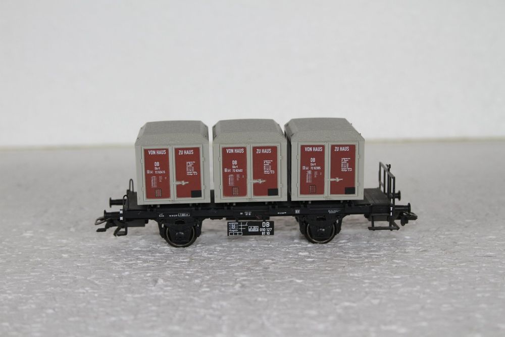 Märklin DB Güterwagen mit Behälter Von Haus zu Haus | Kaufen auf Ricardo