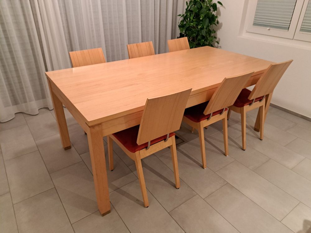 Fabelhafte Esstisch Buche Mit Stuehlen Ebenbildbrend2672