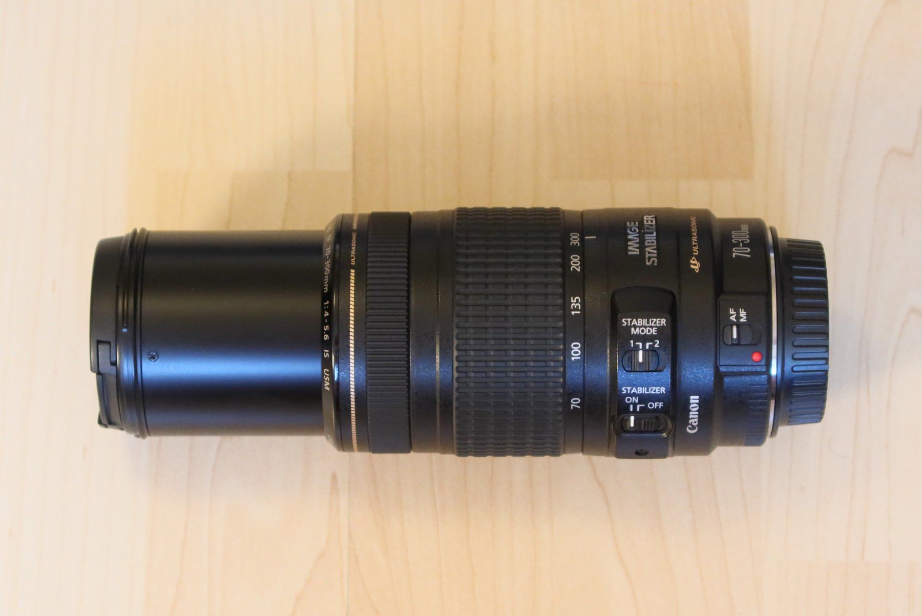 Canon EF 70-300mm f4-5.6 IS USM (D'occasion) à Niederbipp pour CHF 85 ...