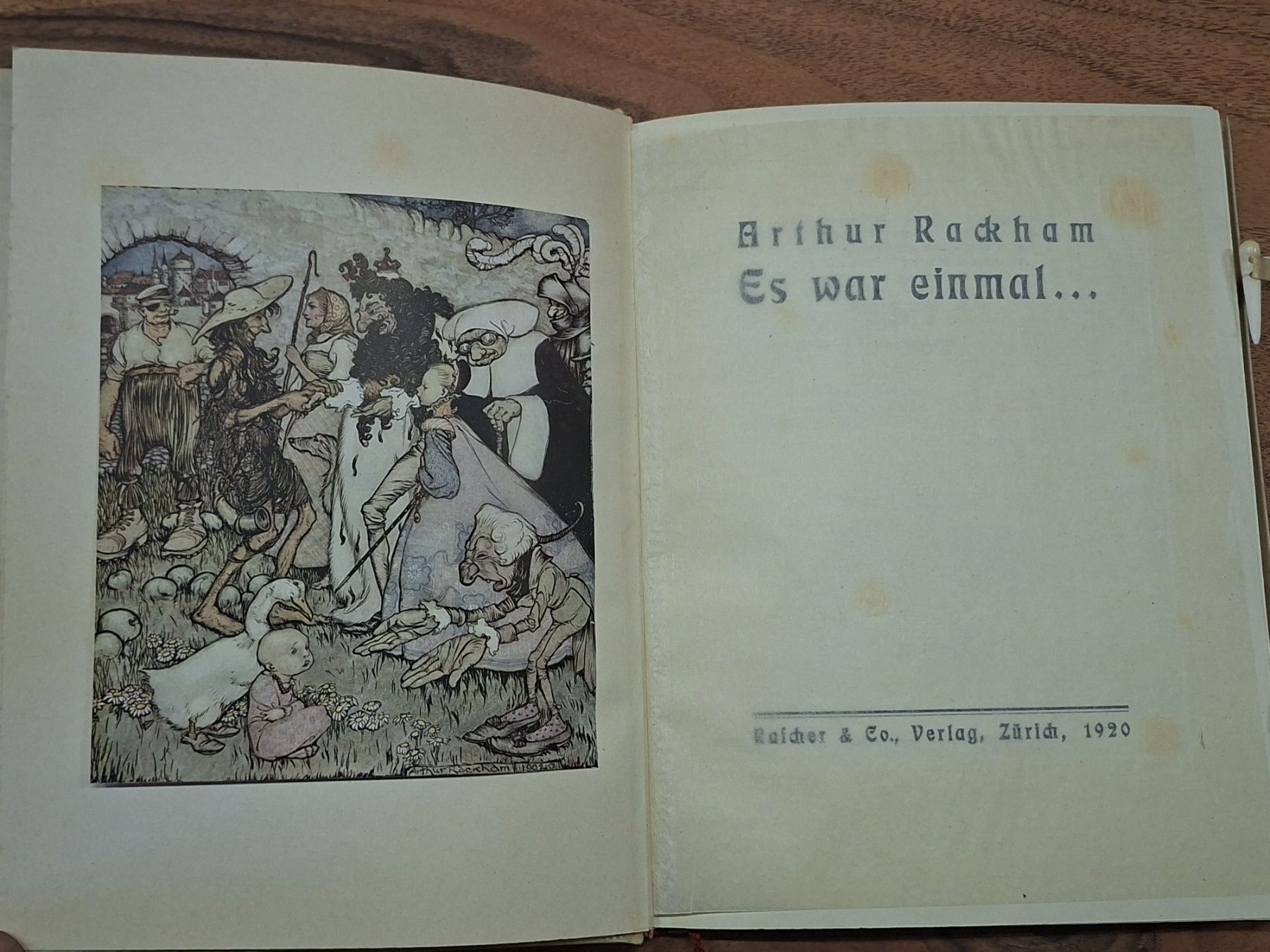 Arthur Rackham - Es war einmal... 1920, Rarität! TOP! (Gebraucht) in ...