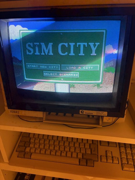 Amiga Spiel: Sim City (European Original Release 1989) (Gebraucht) in ...