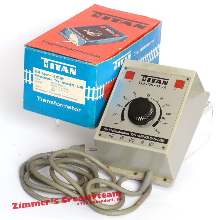 TITAN Trafo 806 35VA, GS (Gebraucht) in Bubendorf für CHF 39.95 – mit ...
