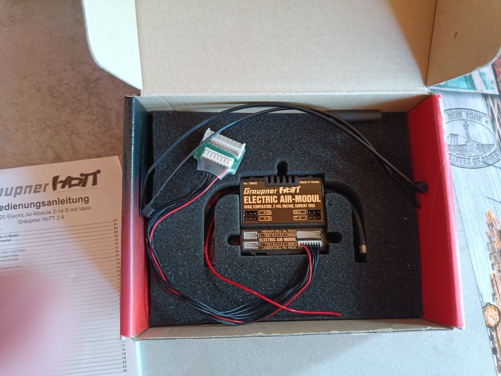 Graupner Hott Electric Air Modul 2-14S Vario No. 33620 | Kaufen auf Ricardo