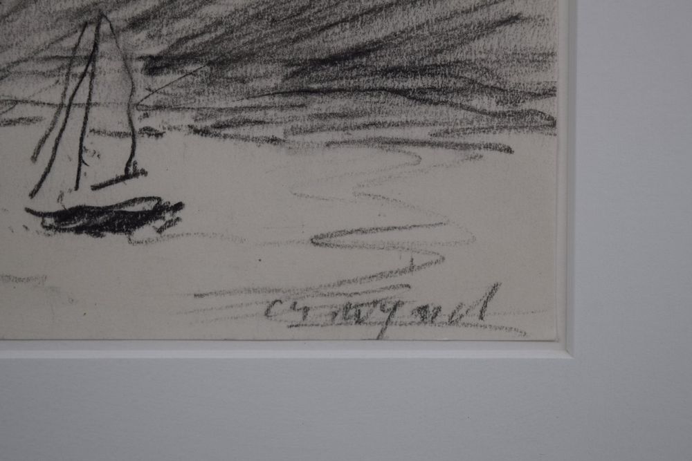 Charles Wyrsch (1920-2019) Vier Zeichnungen in 2 Rahmen | Kaufen auf Ricardo