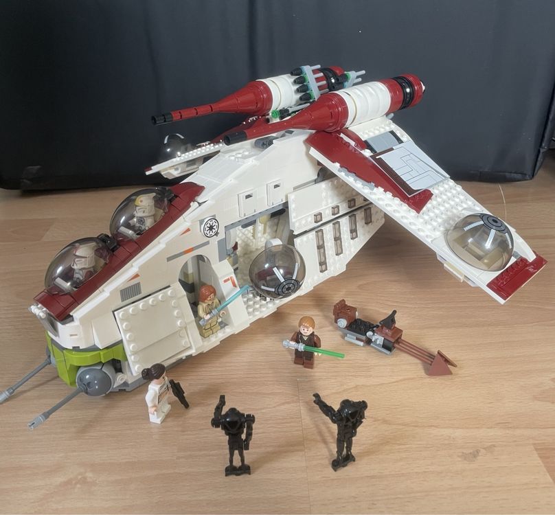 Star Wars Republic Gunship Brick Custom Set | Kaufen auf Ricardo