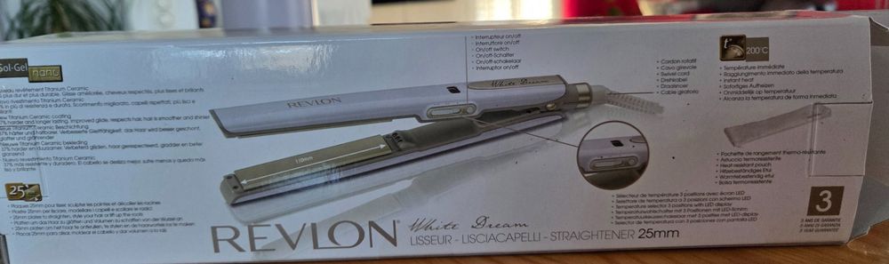 Revlon White Dream Glätteisen 25mm - Top Zustand! (Gebraucht) in ...