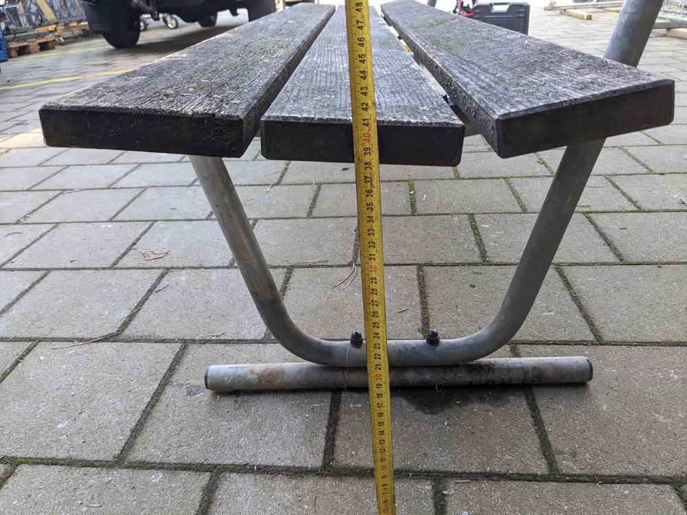 Wertiges Bänkli Gartenbank Parkbank Bank 200cm (Gebraucht) in ...