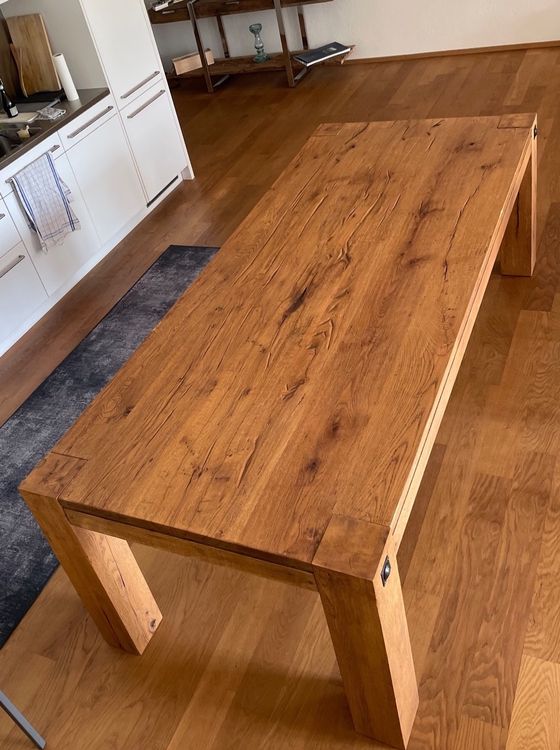 Massiver Holztisch | Kaufen auf Ricardo