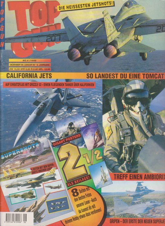 TOP GUN Magazin, 1998 mit Poster (Gebraucht) in Pfäffikon ZH für CHF 2 ...
