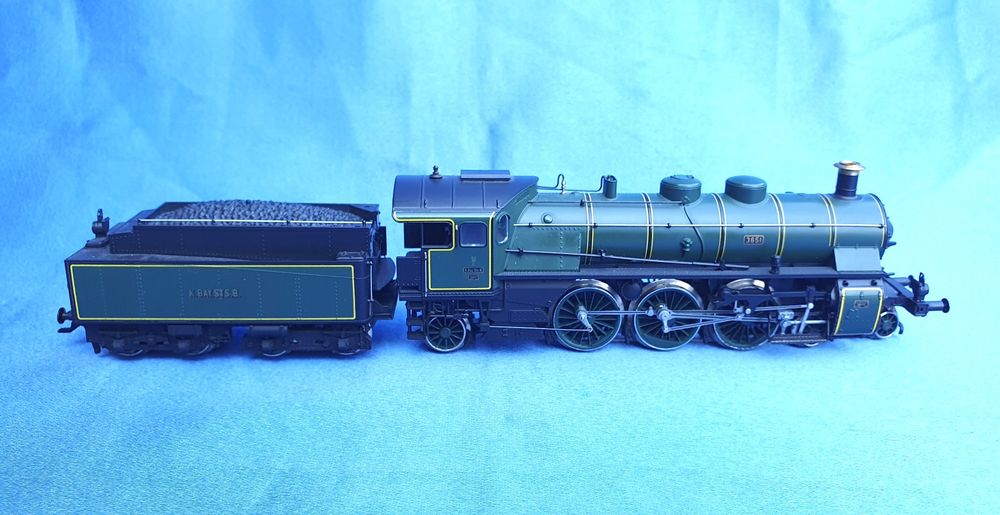 LOCO A VAPEUR & TENDER / DAMPFLOK & TENDER RIVAROSSI 3651 (Gebraucht ...