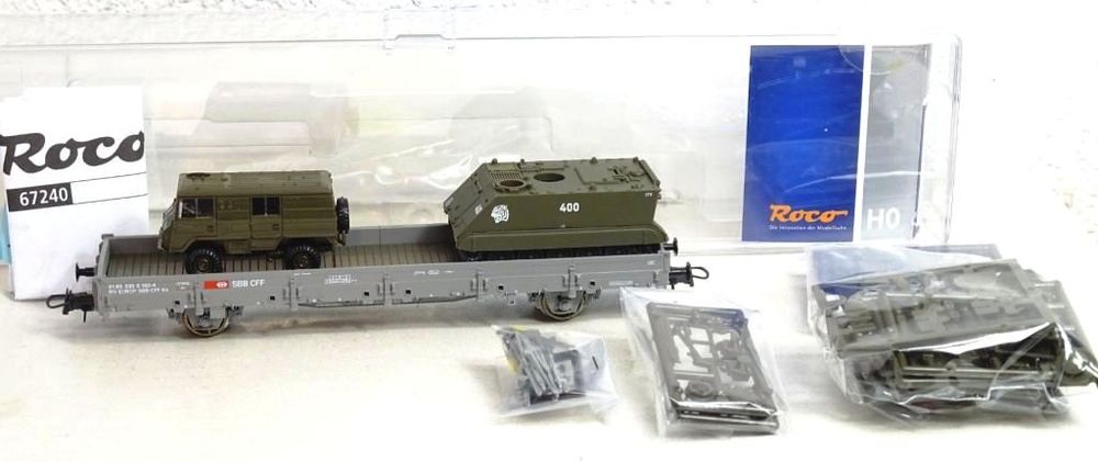 Roco H0 67240 SBB Militär-Transport Ks, DC,OVP, Neu + rar! | Kaufen auf ...