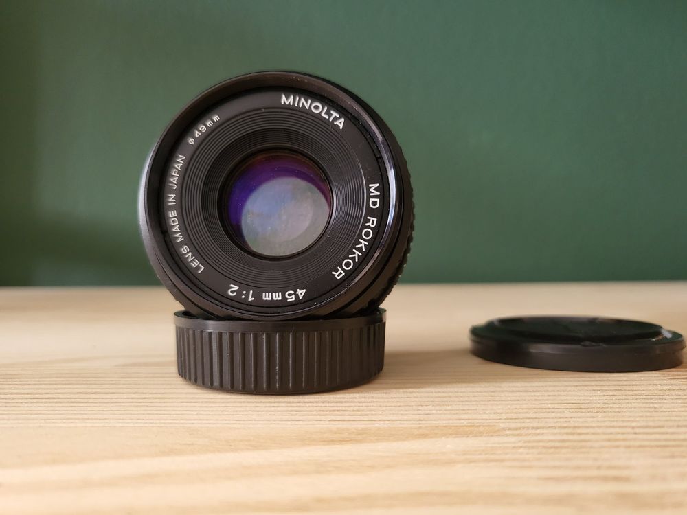 Minolta MD Rokkor 45mm f2 (Gebraucht) in Zürich für CHF 69 – mit ...