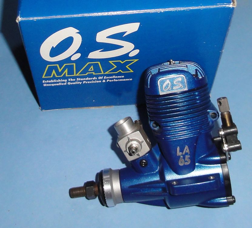 Motor O.S. Max LA65 - 10,6ccm 2-Takt - NEU (Neu (gemäss Beschreibung)) in Waldenburg für CHF 35 ...