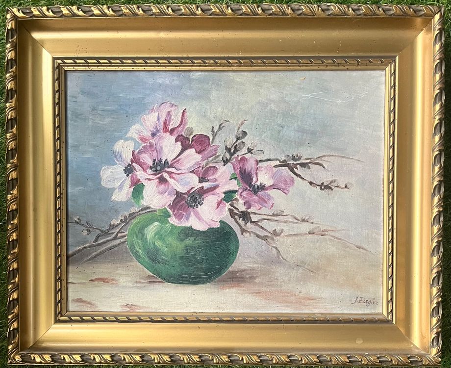 Stilleben Gemälde von J. Ziegler | Kaufen auf Ricardo