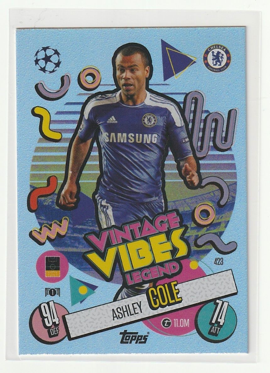Topps Match Attax 2024/25 Ashley Cole Vintage Vibes Legend (Neu (gemäss ...
