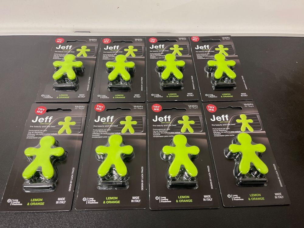 Neu Auto Duft Lufterfrischer Mr&Mrs Jeff (8x) | Kaufen auf Ricardo