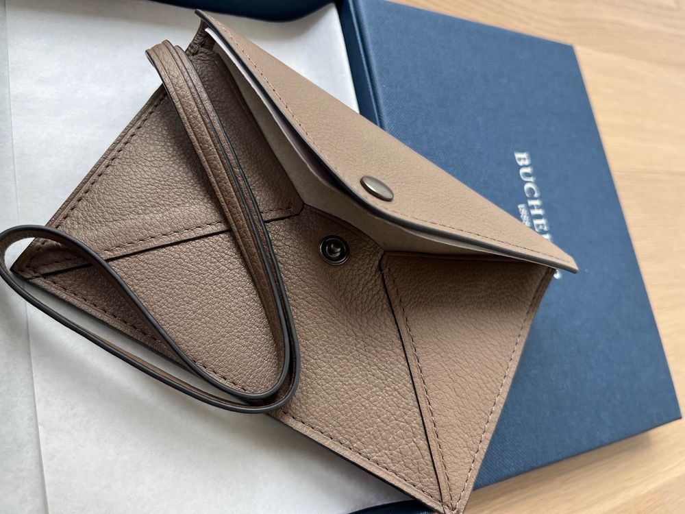 Bucherer Van Astyn pochette en cuir/Clutch aus Leder (Neu und ...