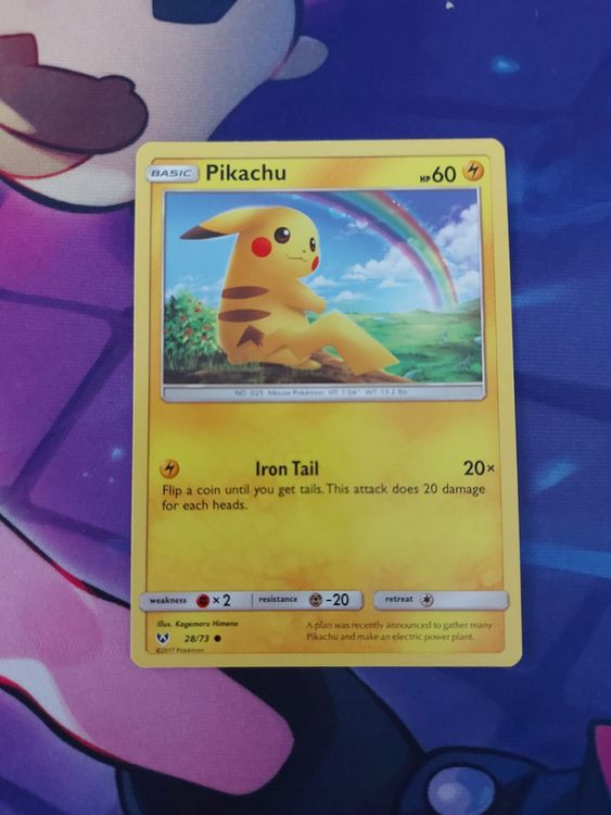 Pikachu 28/73 shining legends (Gebraucht) in Biasca für CHF 1 – mit ...