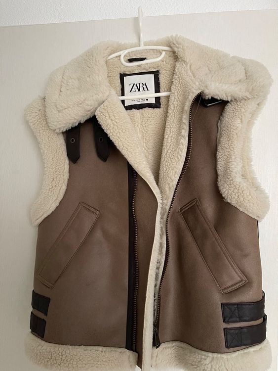 Zara Kunstfell Weste Gr. XS Neu | Kaufen auf Ricardo
