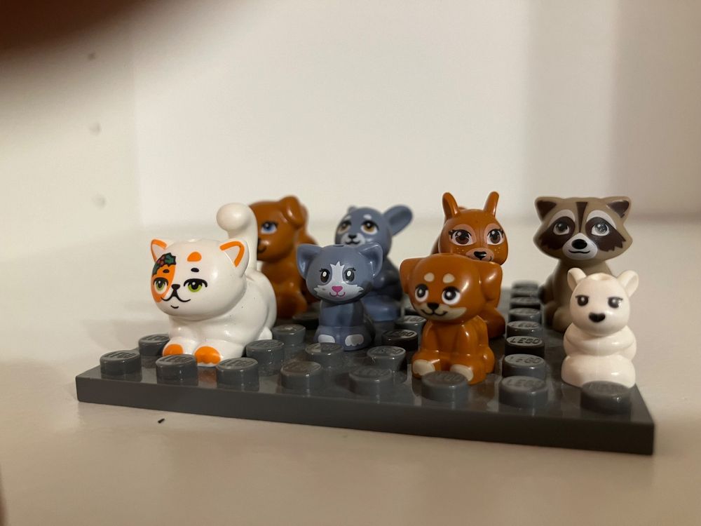 Lego figurines 8 animals Friends Figuren Tiere (Gebraucht) in Fully für ...