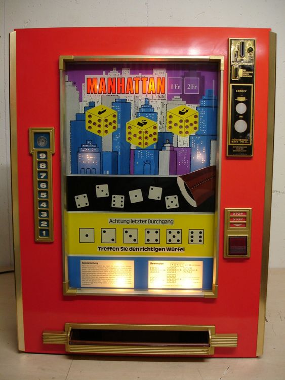 Manhattan Geldspielautomat defekt | Kaufen auf Ricardo