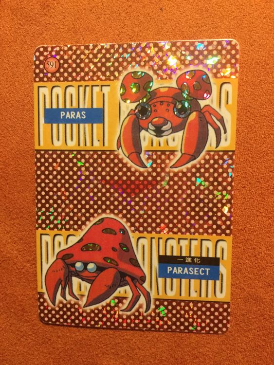 Recto: Paras & Parasect Holo, Verso: Paras & Parasect (Gebraucht) in ...