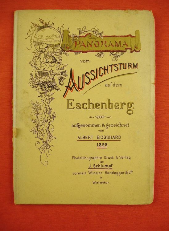 PANORAMA VOM ESCHENBERG BEI WINTERTHUR, 1895 (Gebraucht) in Grüningen ...