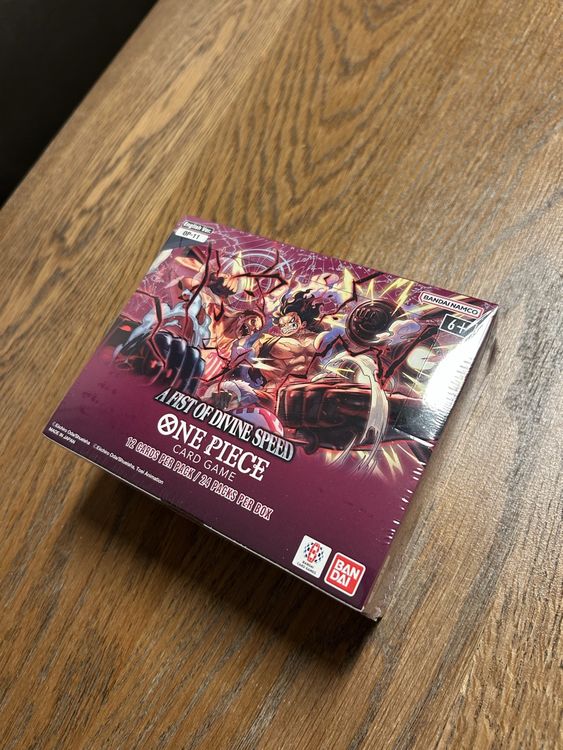 One Piece TCG OP11 A Fist of Divine Speed Bandai Booster-Box (Neu und ...