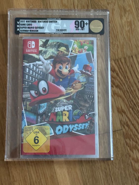 Super Mario Odyssey Switch, VGA 90+ German Version (Neu und ...