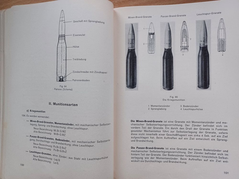 Regl, Tech Beschreibung/Bedienung 20 mm Flab Kanone 54, 1958 | Kaufen ...