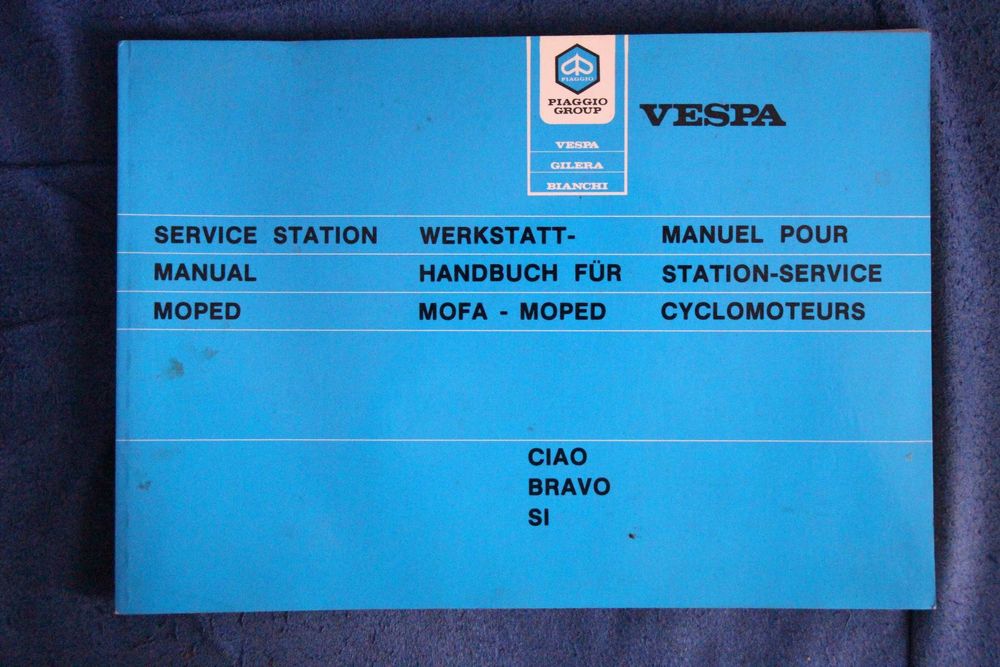 Piaggio Ciao SI Bravo Werkstatthandbuch | Kaufen auf Ricardo