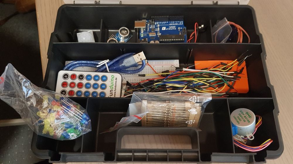 Riesen-Funduino-Set mit vielen Zusatz-Teilen (wie Arduino) (Neu (gemäss ...