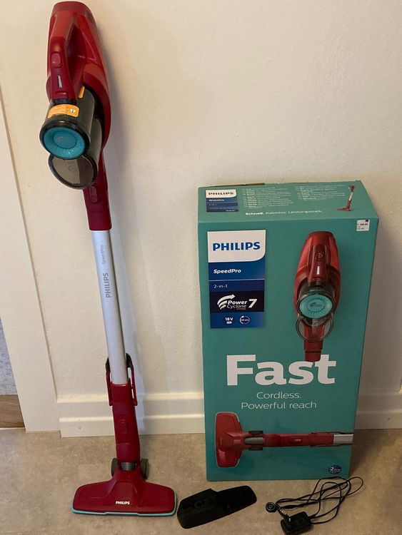 PHILIPS SPEED PRO 2-IN-1 AKKUSTAUBSAUGER (Neu (gemäss Beschreibung)) in ...