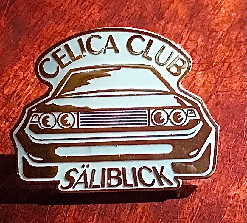 Toyota Celica Club Säliblick Pin nummeriert Nr. 778 (Gebraucht) in für ...