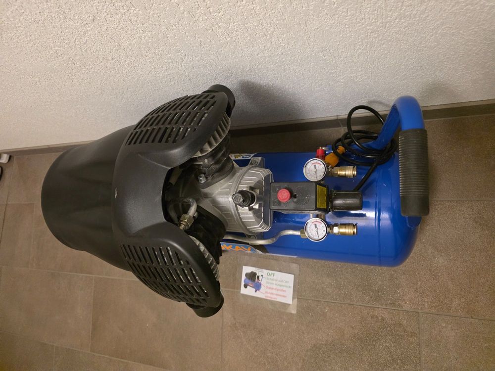 Elektro Druckluft Kompressor OKAY POWER 50 Liter, 2.2KW, 3PS (Gebraucht ...