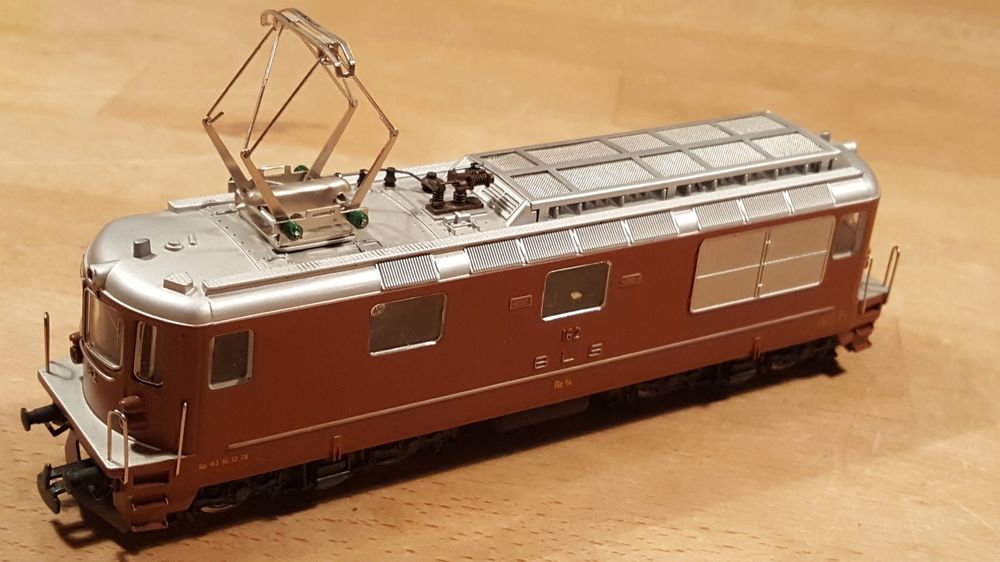 Modellbahnlokomotive HAG Nr.181 Re 4-4 BLS 162 braun (Gebraucht) in ...