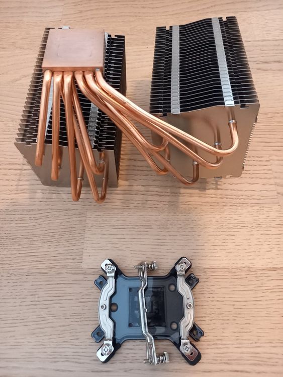 silentmaxx twinblock passiver cpu kühler (z.b. für lga 1151) (Gebraucht ...
