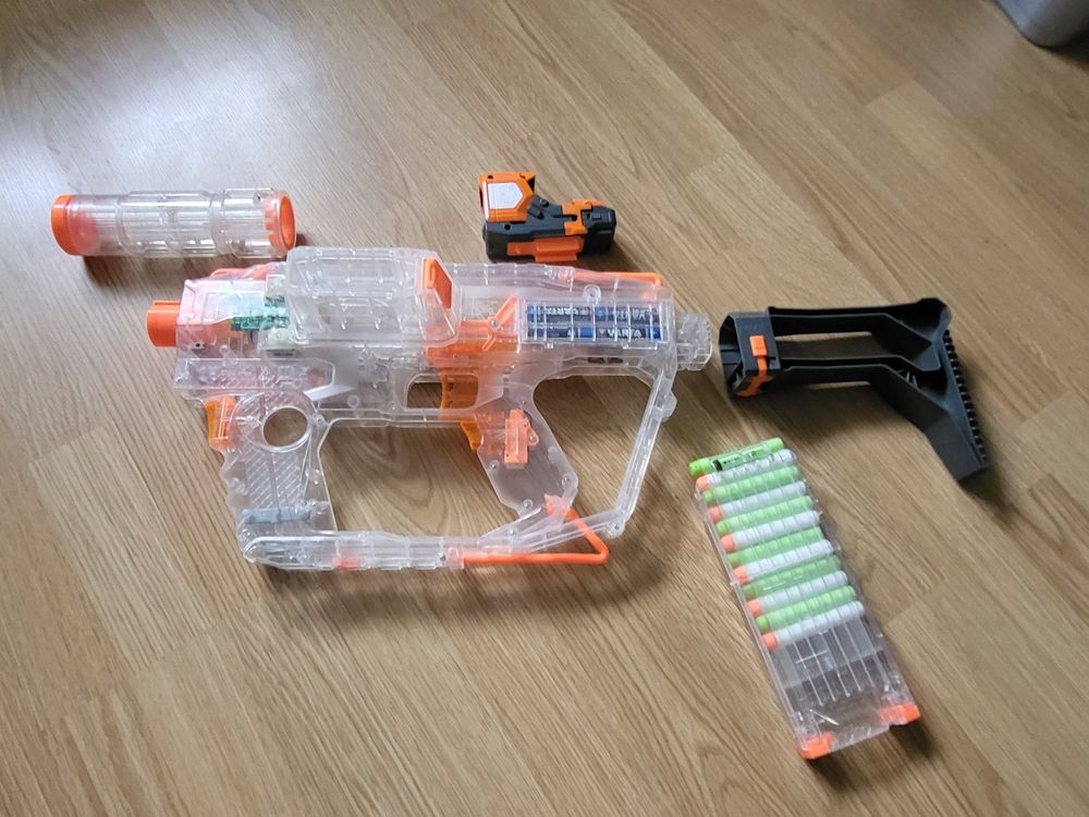 NERF N-Strike Modulus Ghost Ops Evader (Gebraucht) in für CHF 25 – mit Lieferung auf Ricardo kaufen
