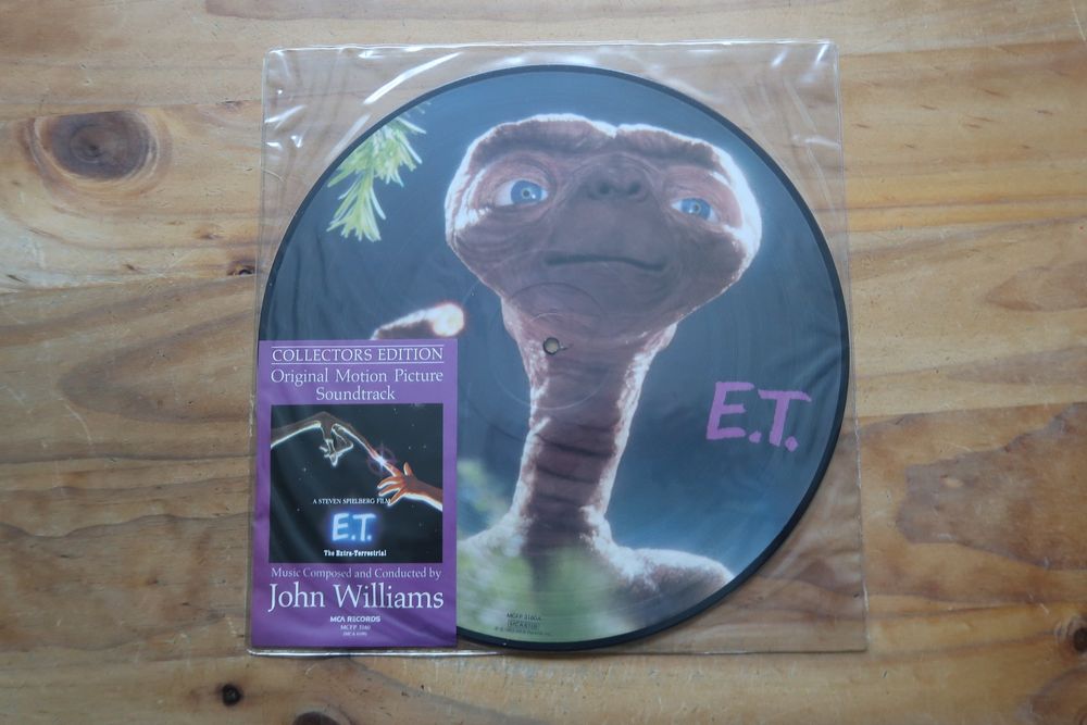 E.T. THE EXTRA-TERRESTRIAL - SOUNDTRACK - PICTURE VINYL LP (Gebraucht ...