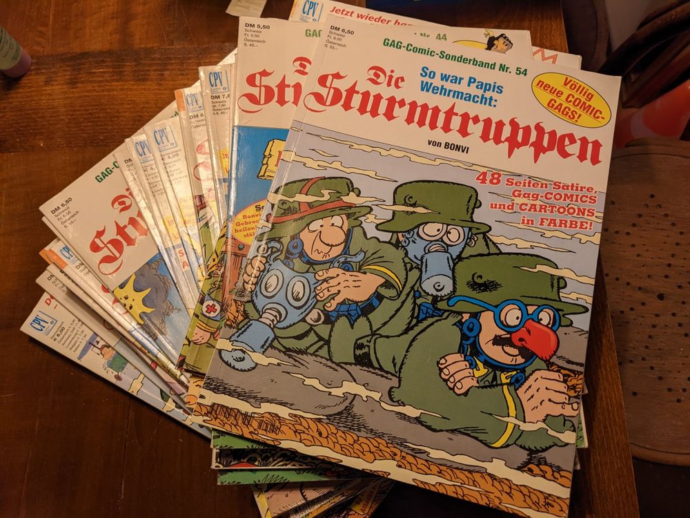 25 Hefte -- DIE STURMTRUPPEN BONVI Comics | Kaufen auf Ricardo