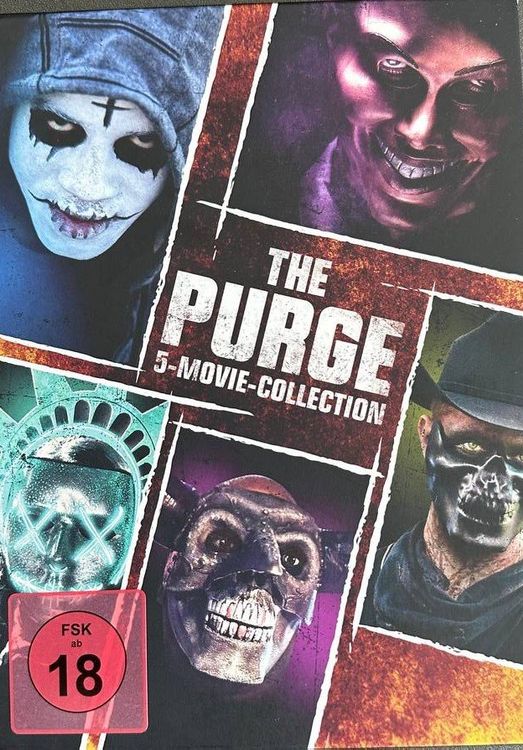 The Purge 5-Movie-Collection DVD Box-Set (Gebraucht) in Beringen für ...