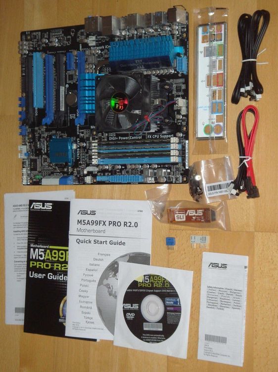ASUS M5A99FX Pro R2.0 + 16GB DRAM + CPU | Acheter sur Ricardo