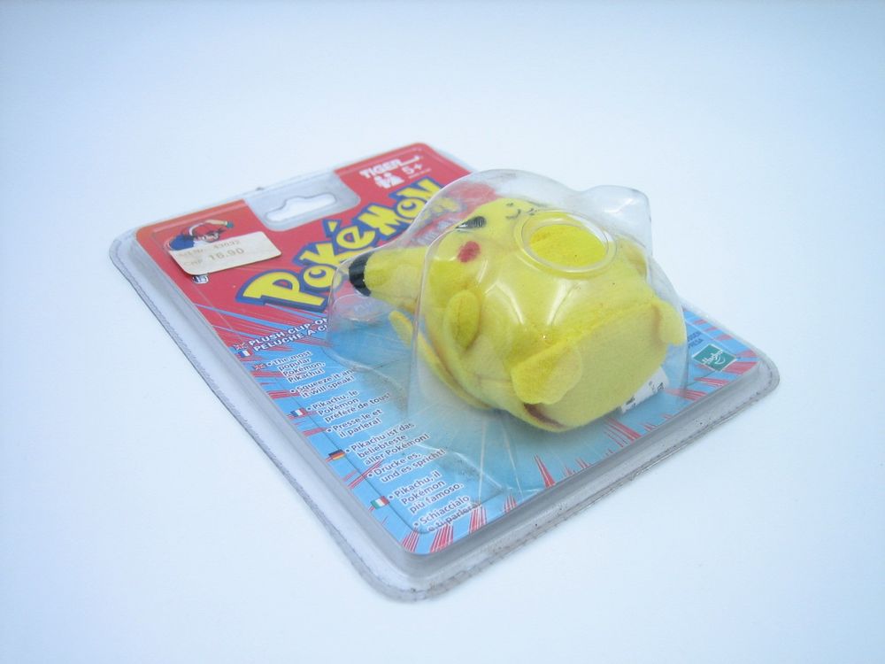 Original Pokémon Pikachu Plüsch Clips Schlüsselanhänger | Kaufen auf ...